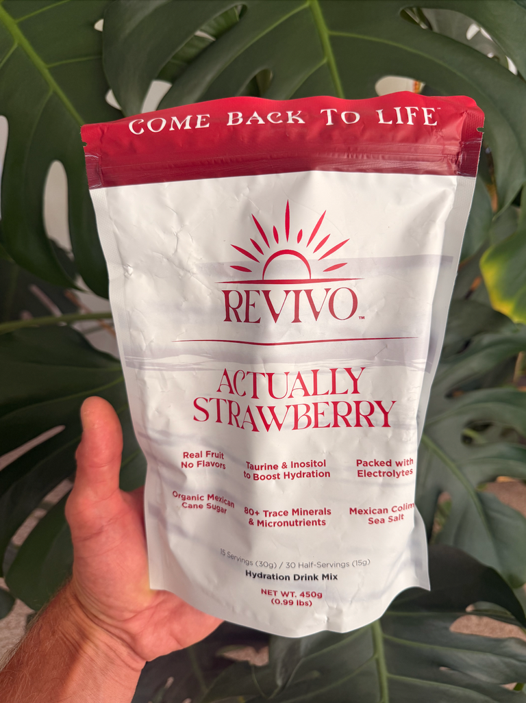 Revivo Supplements - Hydration, Real Fruit, Real Sugar, Real Sea Salt